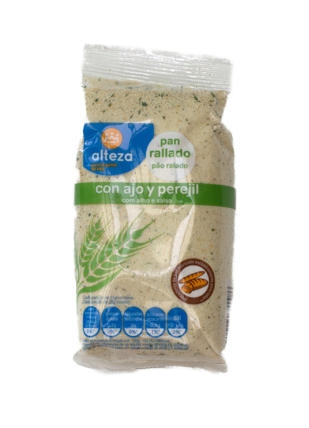 Alteza - Pan Rallado Con Ajo Y Perejil - 250g – R Garcia And Sons ...