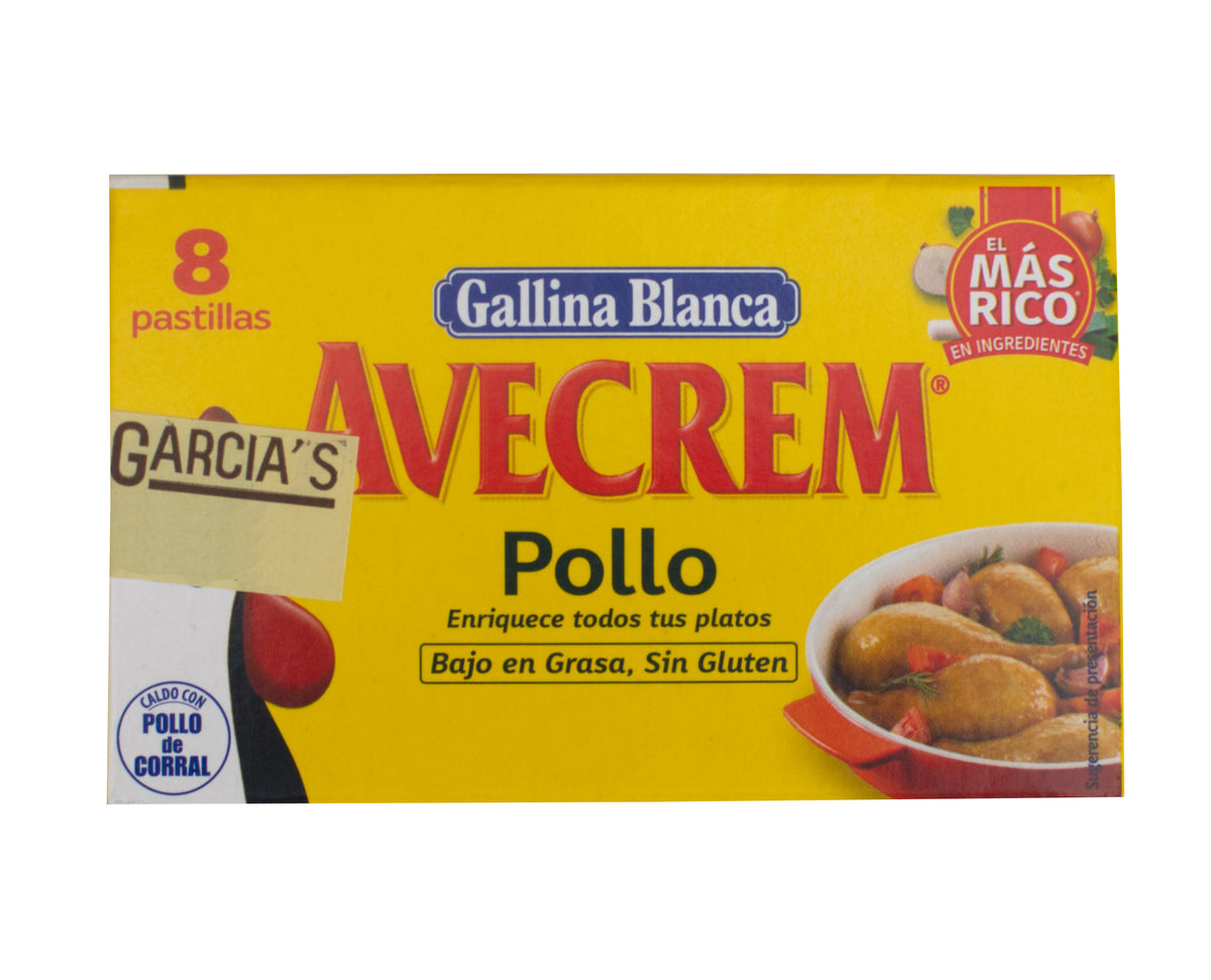 Gallina Blanca - Avecrem Pollo - 24 Pastillas - 240g – R Garcia And ...