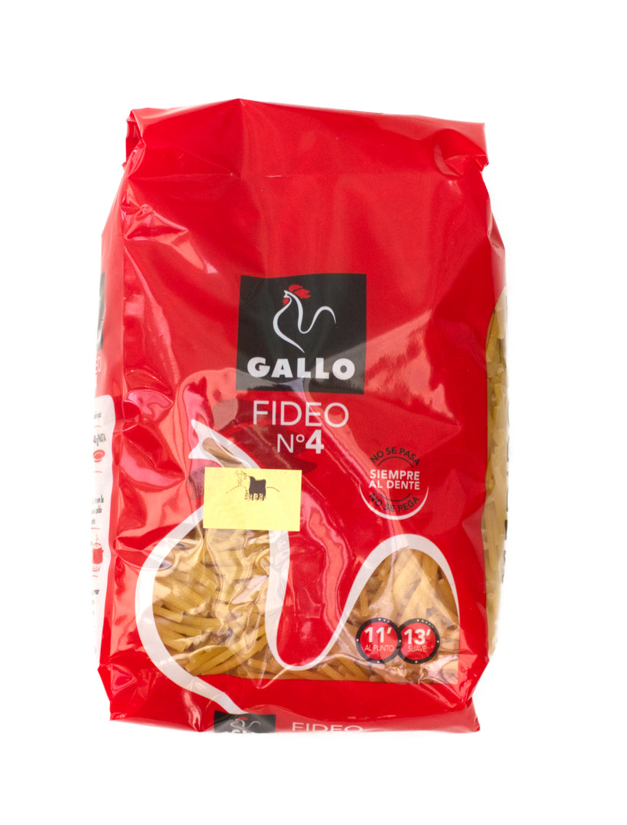 Gallo - Fideo No.4 - 450g – R Garcia And Sons - Established 1957
