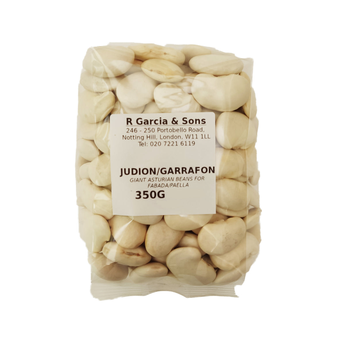 Judion / Garrafon - Giant Asturian Beans For Fabada Paella - 350g – R ...